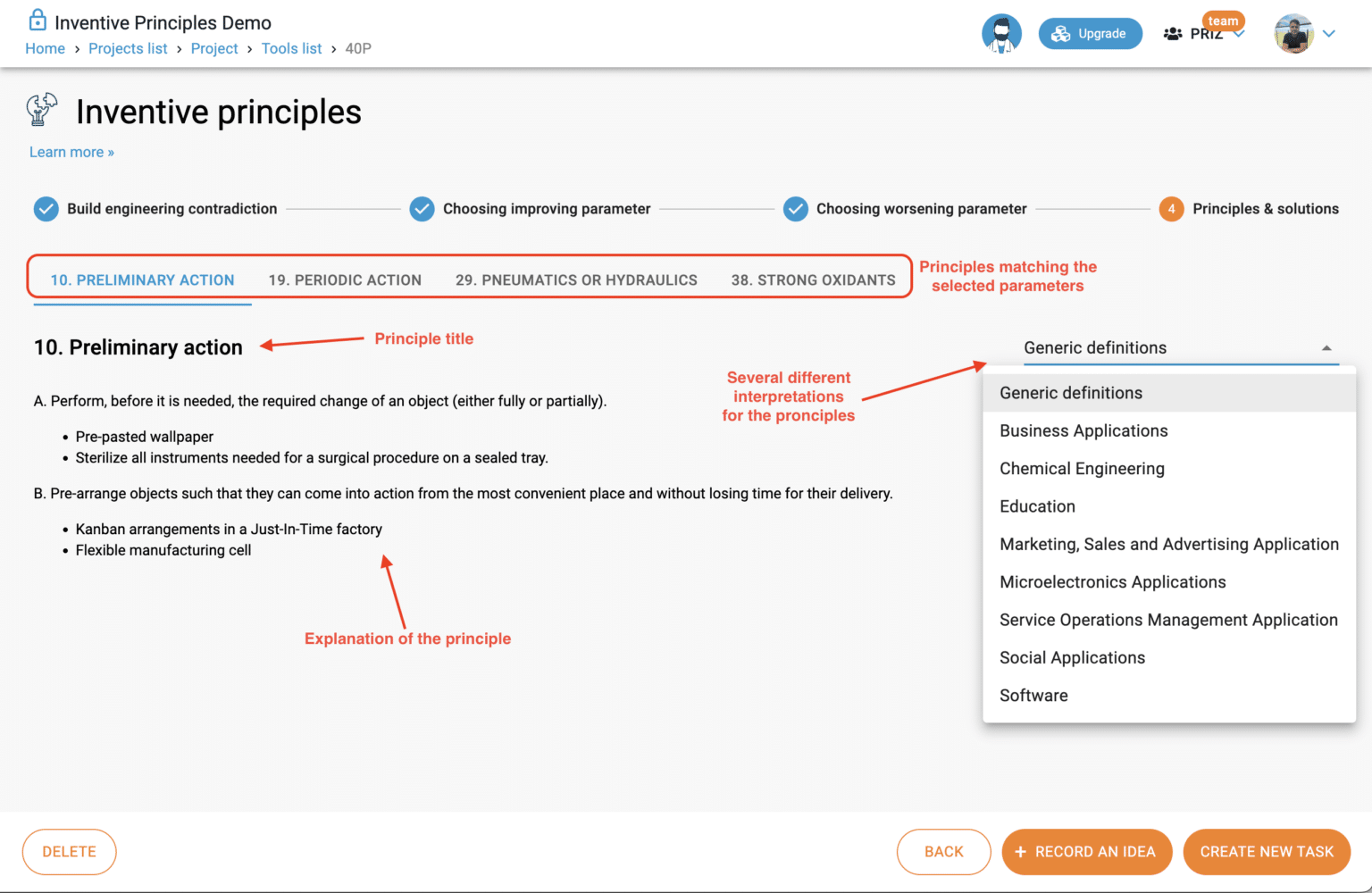 The 40 Inventive Principles - PRIZ Guru